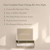 Name Change Kit - The Box That Has It All