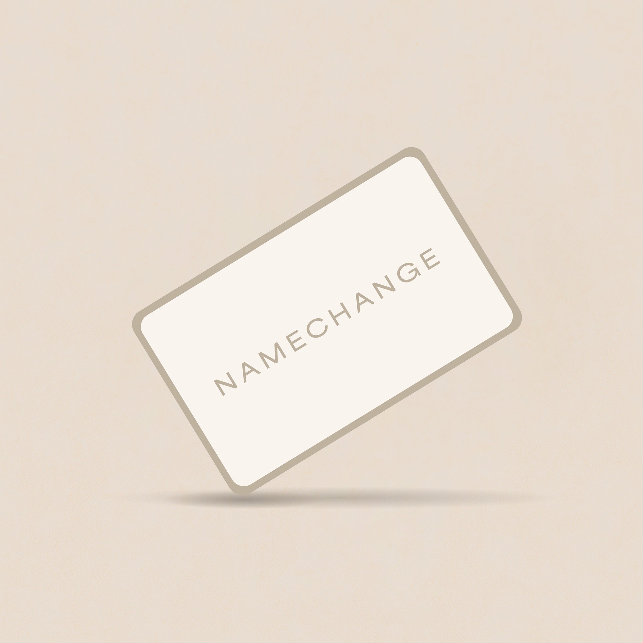 Name Change Gift Card - Print at Home
